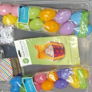 Wilton | Party Supplies | Easter Bunny Party Set Treat Bags Picks ...